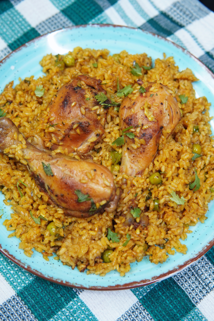 Authentic Puerto Rican Chicken and Rice Recipe