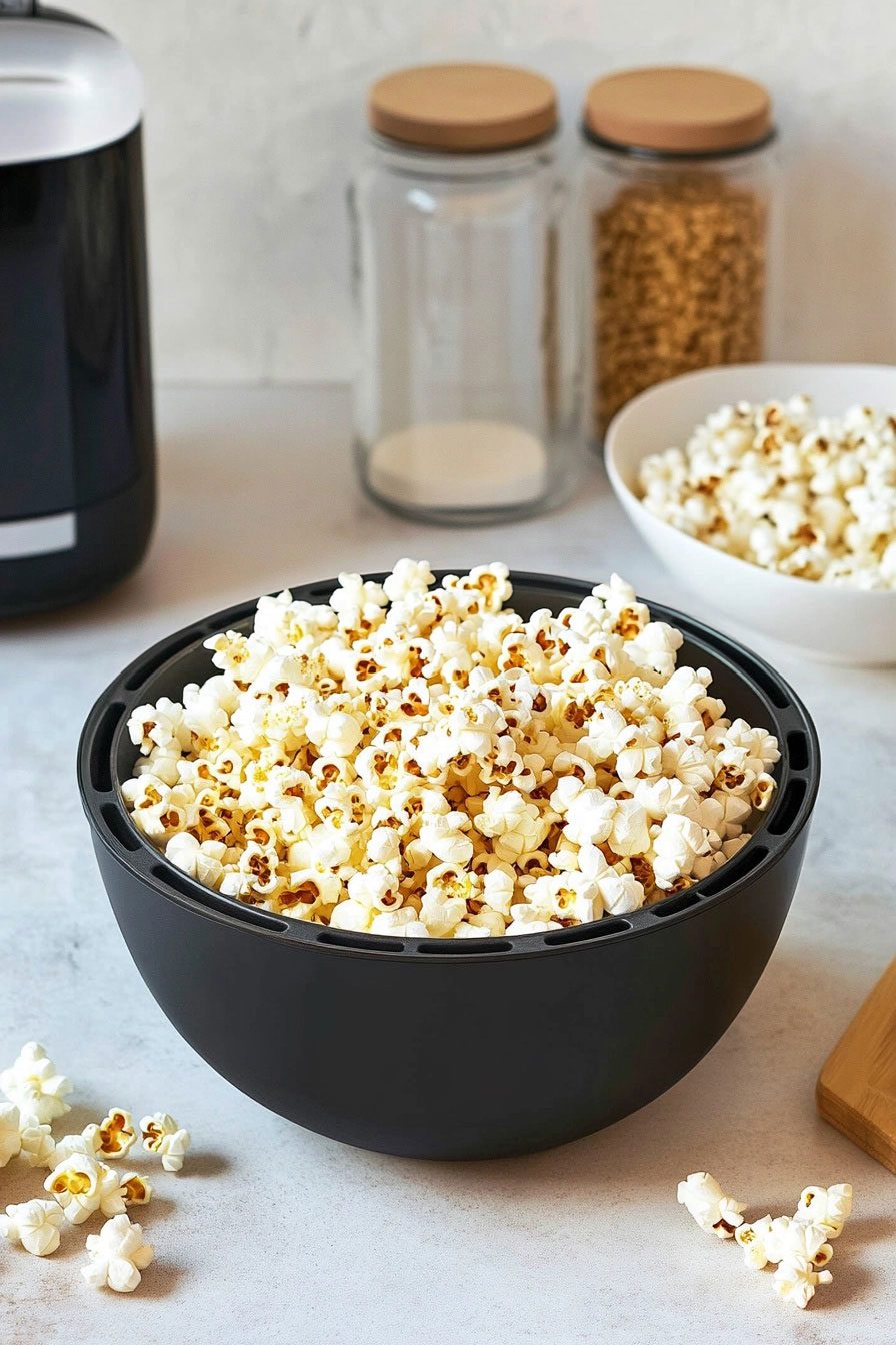 Air Fryer Popcorn: A Quick and Easy Snack! - Easy Recipe Academy