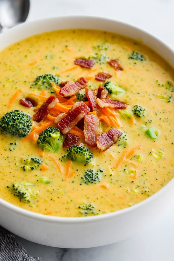 Broccoli Cheese Soup (AIP, Paleo, Whole30, Vegan) - Easy Recipe Academy